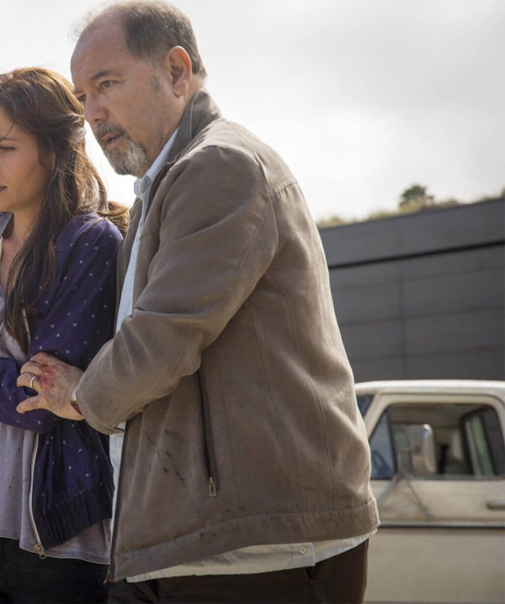 Fear the Walking Dead Daniel Salazar Brown Jacket