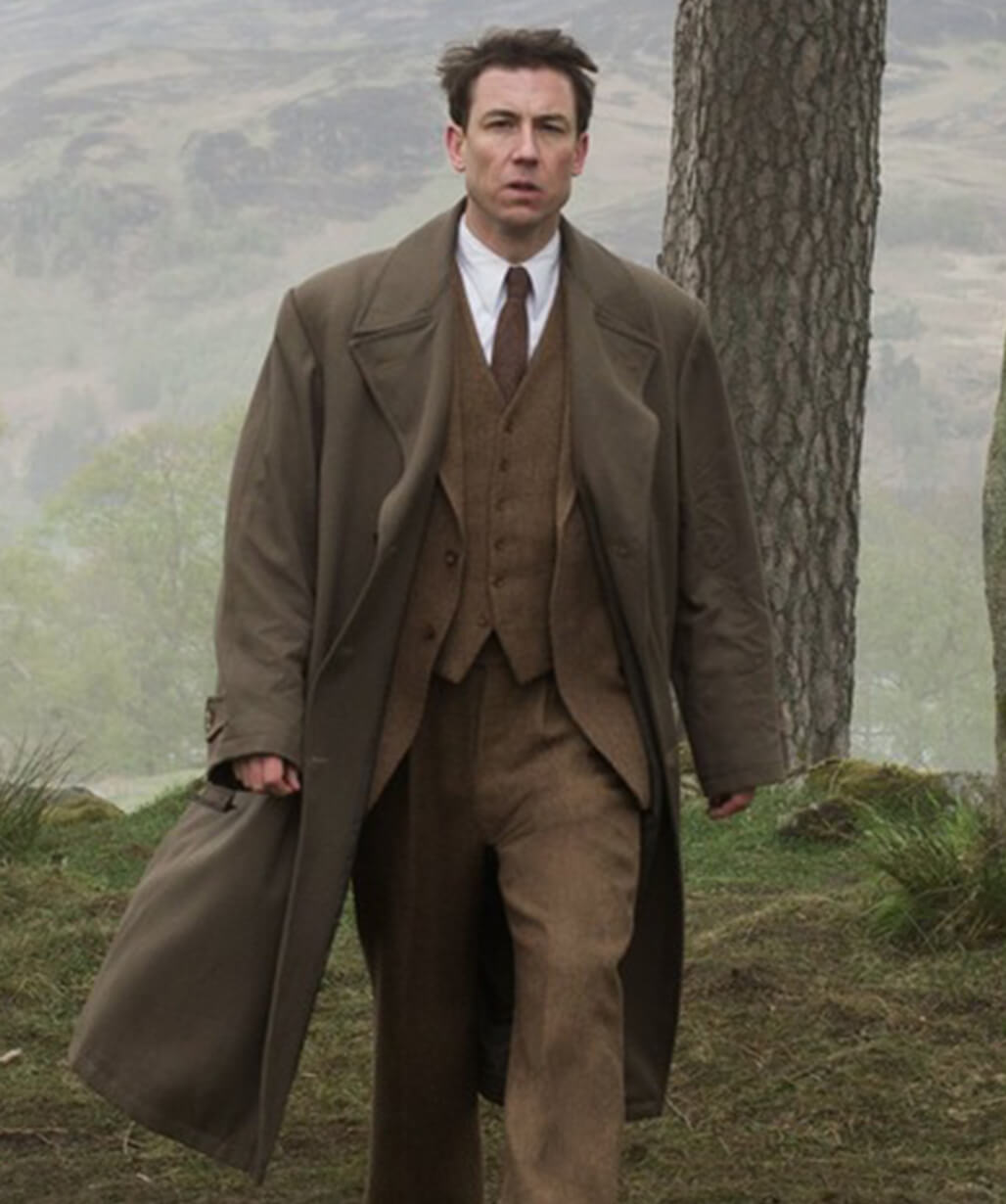 Jonathan Randall Outlander S01 Brown Long Coat