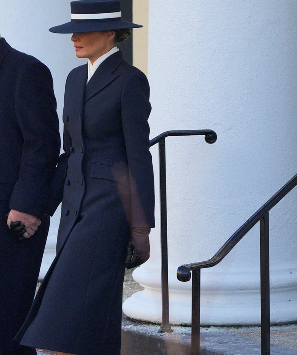 Melania Trump President Trump's Inauguration Day 2025 Coat