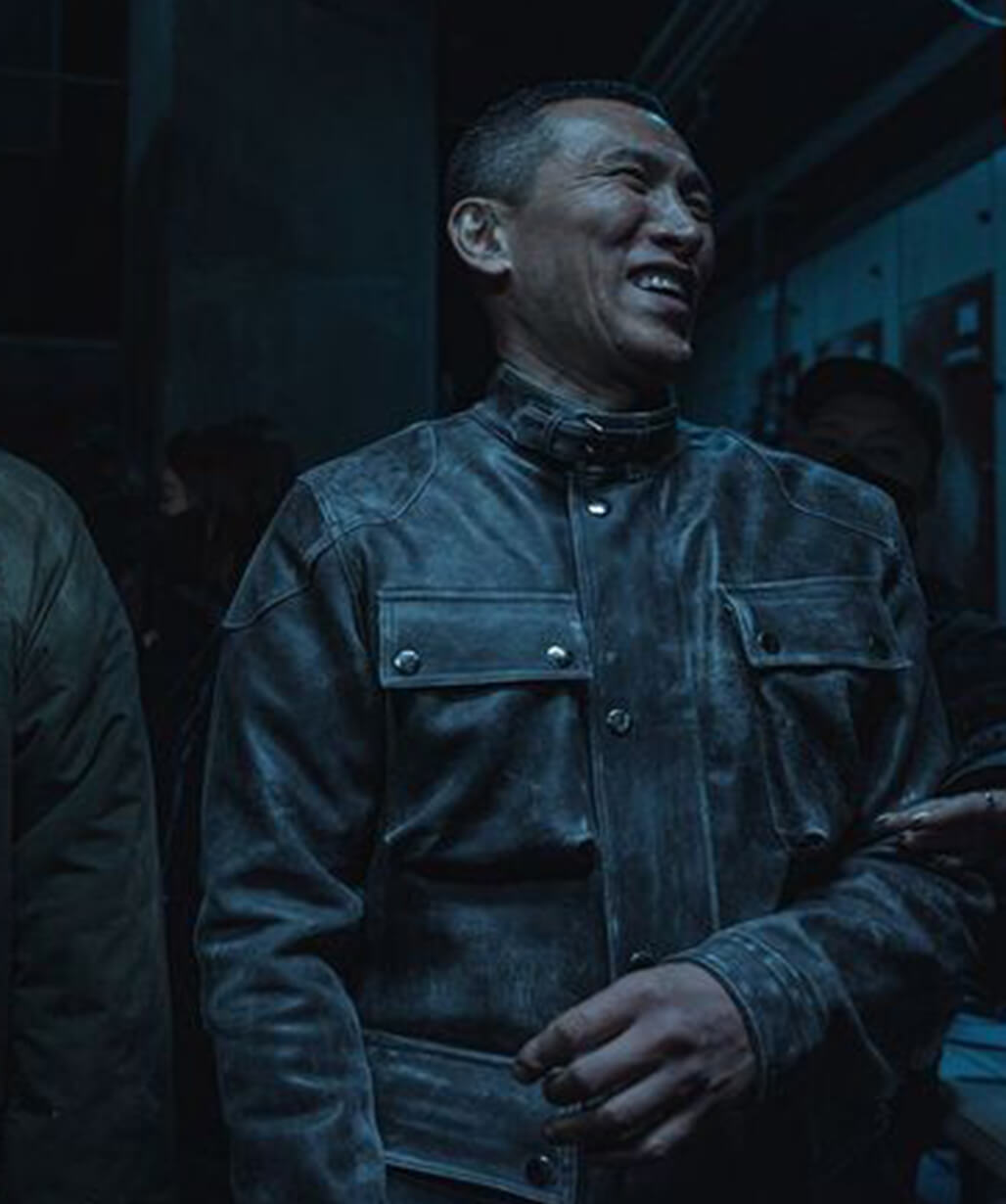 Tak In-Hwan Sweet Home S03 Black Leather Jacket