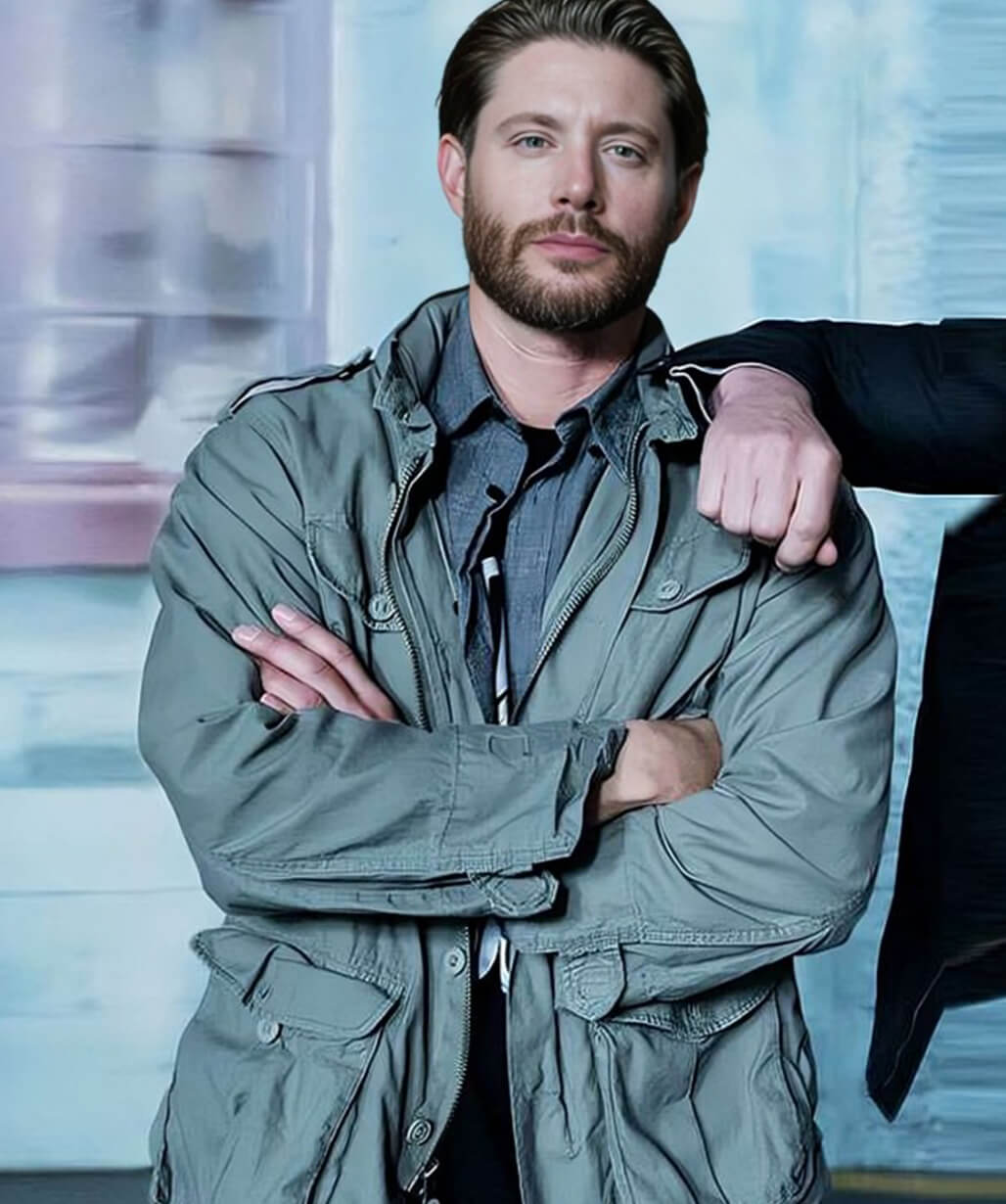 Tracker S1 Russell Shaw Green Cotton Jacket