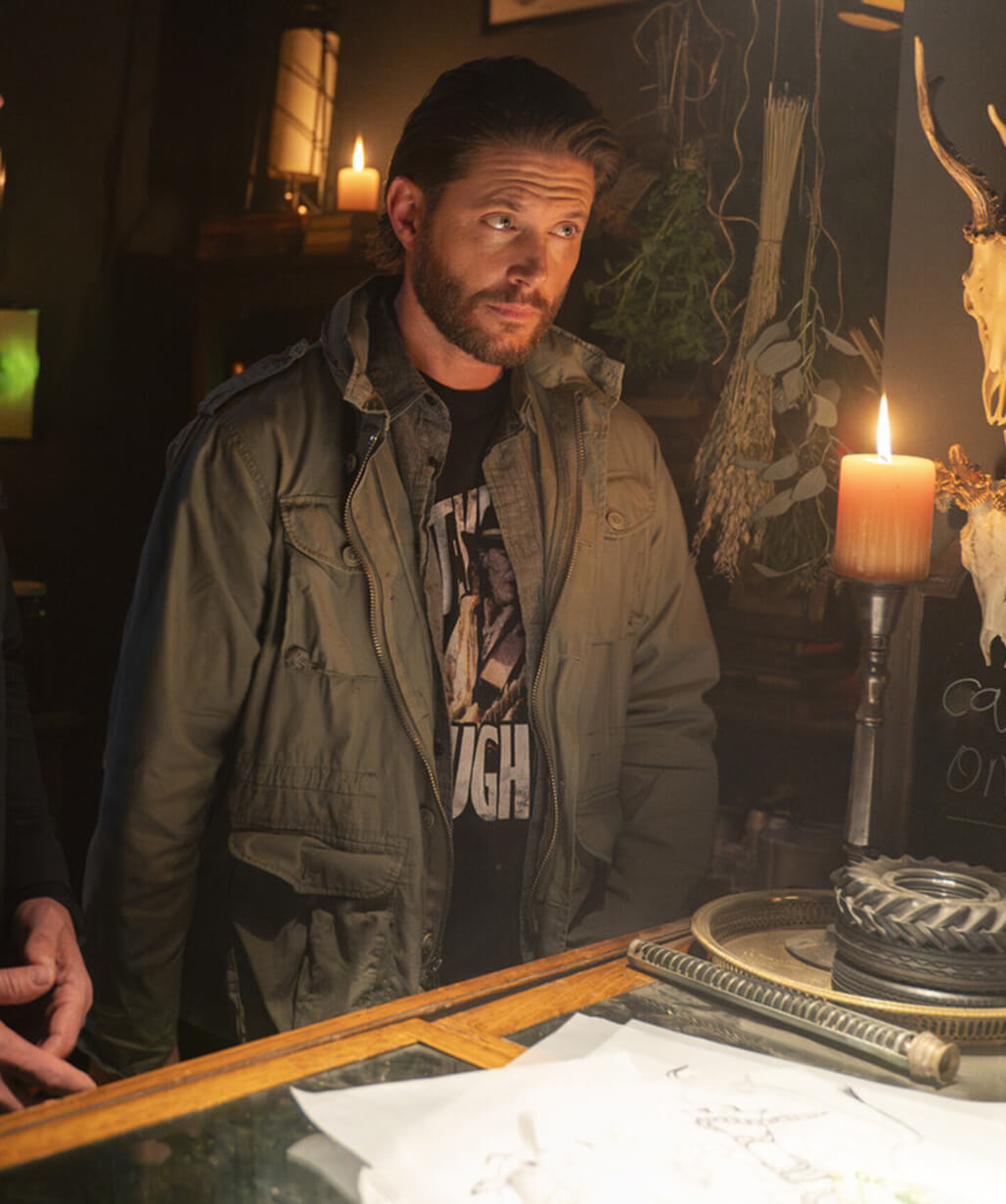 Tracker S1 Russell Shaw Green Cotton Jacket