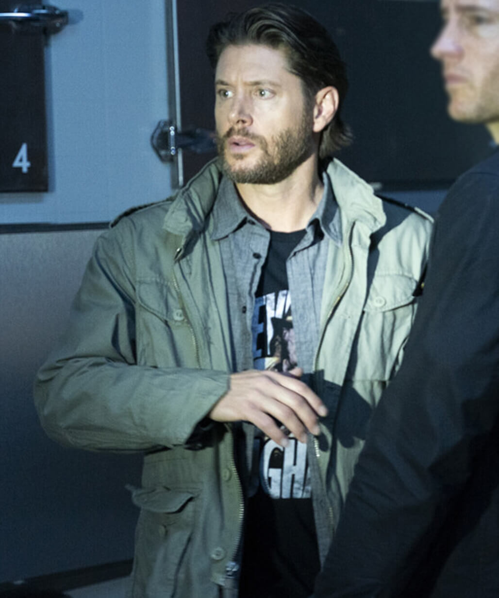 Tracker S1 Russell Shaw Green Cotton Jacket