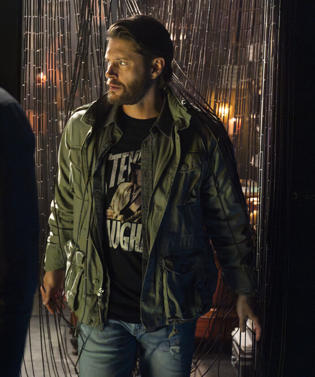 Tracker S1 Russell Shaw Green Cotton Jacket