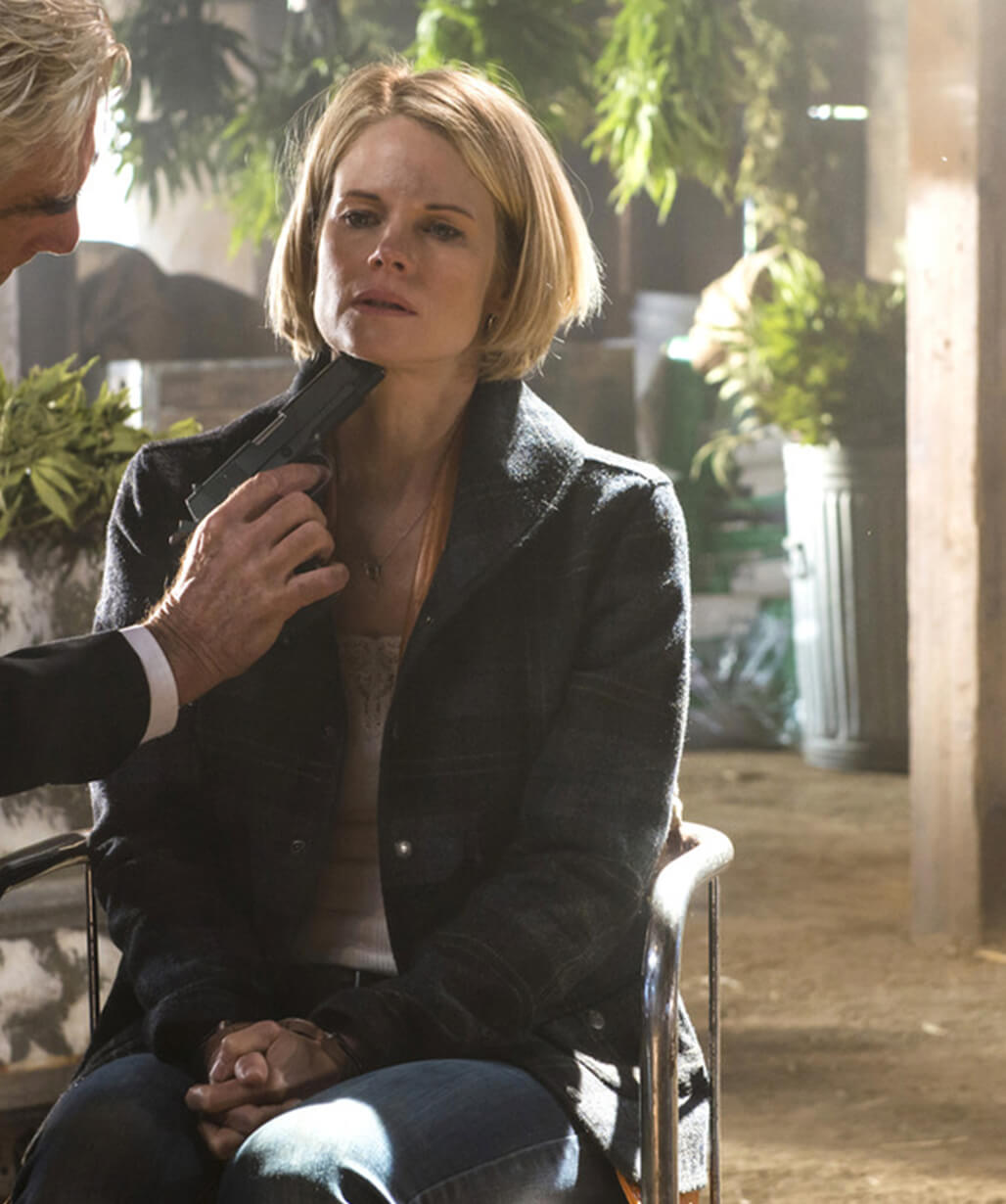 Ava Crowder Justified S06 Wool Jacket - USA Leather Factory