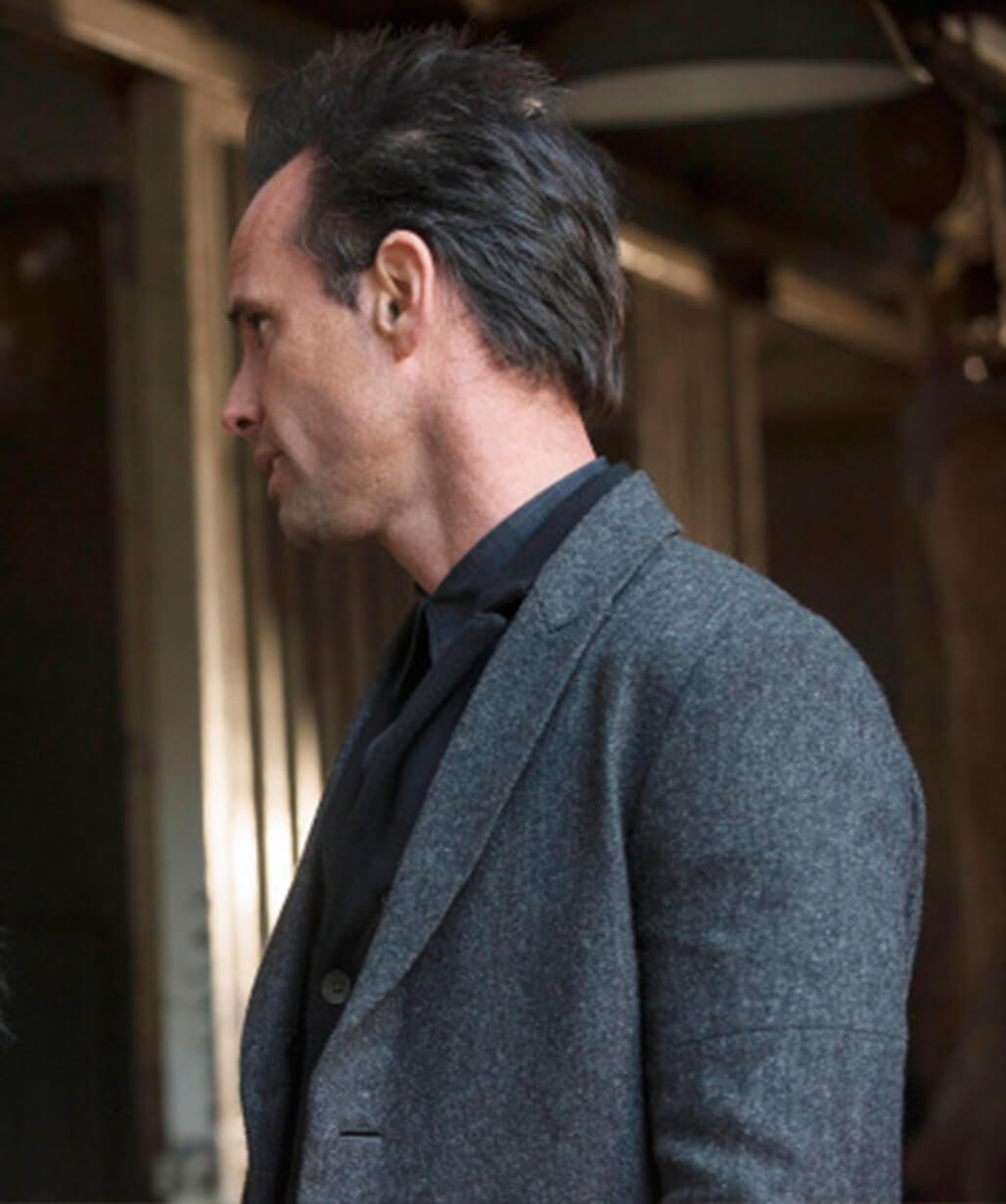 Boyd Crowder Justified Grey Wool Blazer - USA Leather Factory