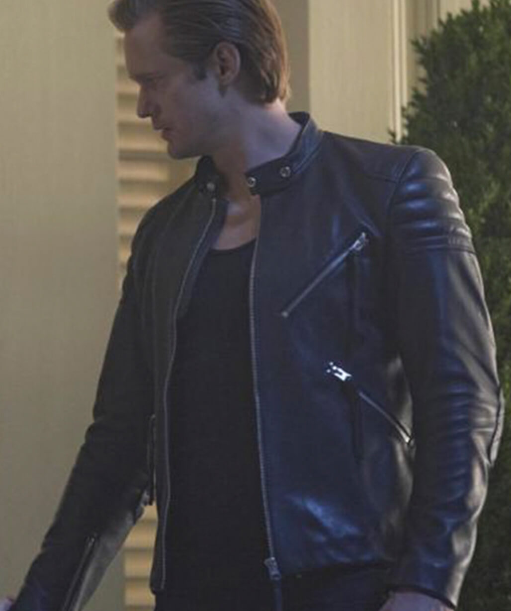 Eric Northman True Blood Black Leather Jacket