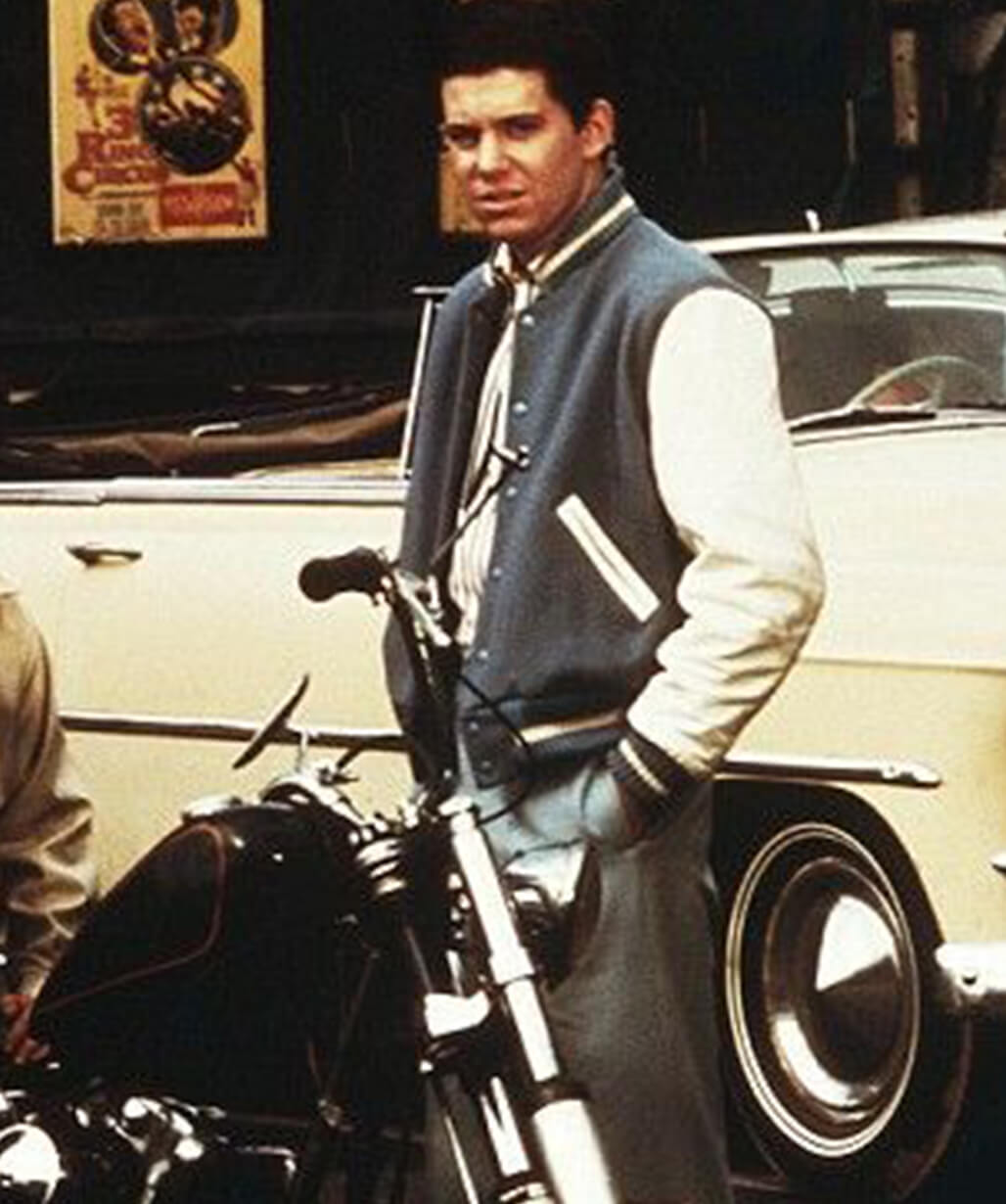 Happy Days 1974 Potsie Weber Varsity Jacket - USA Leather Factory