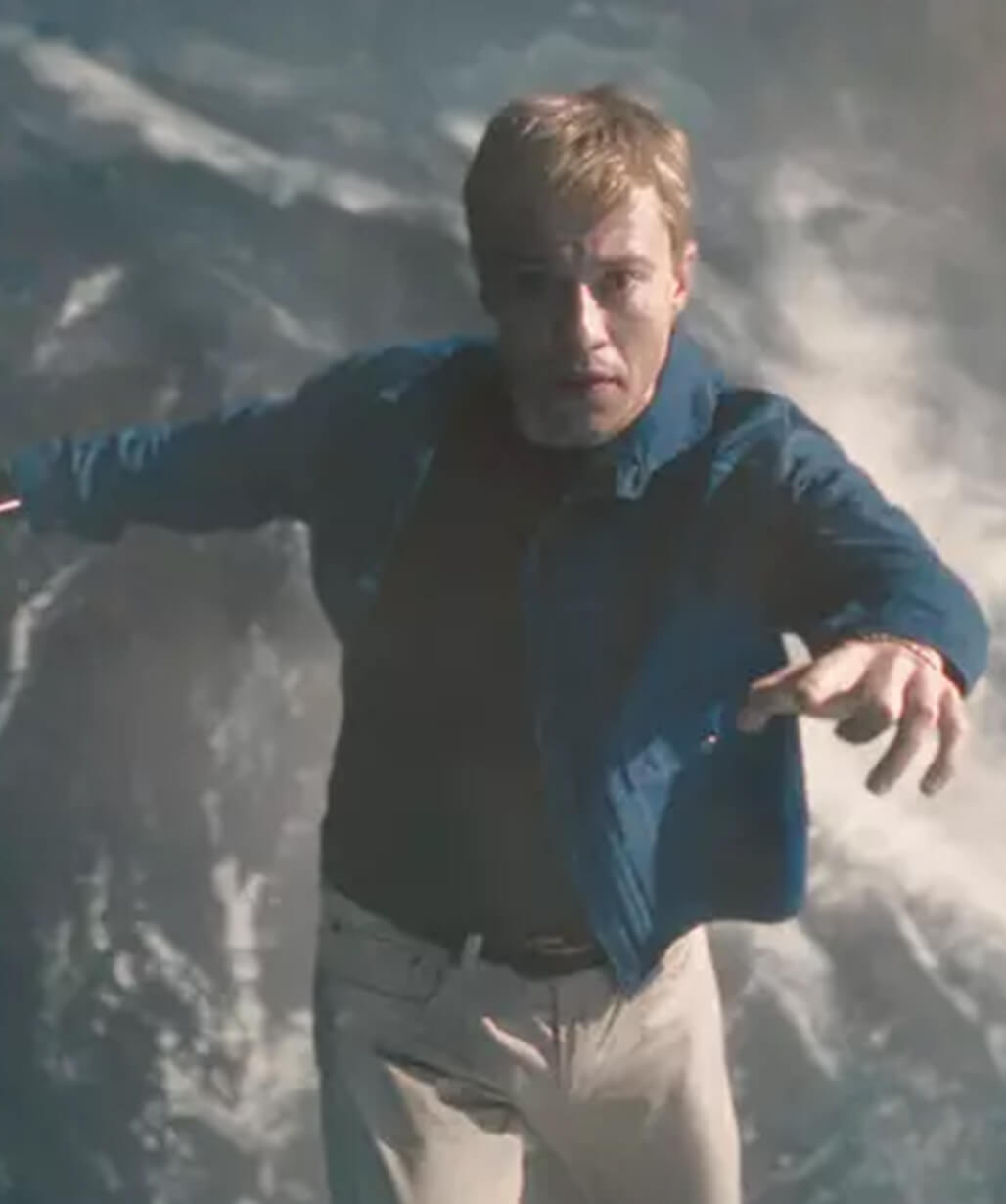 Johnny Storm The Fantastic Four: First Steps 2025 Blue Jacket