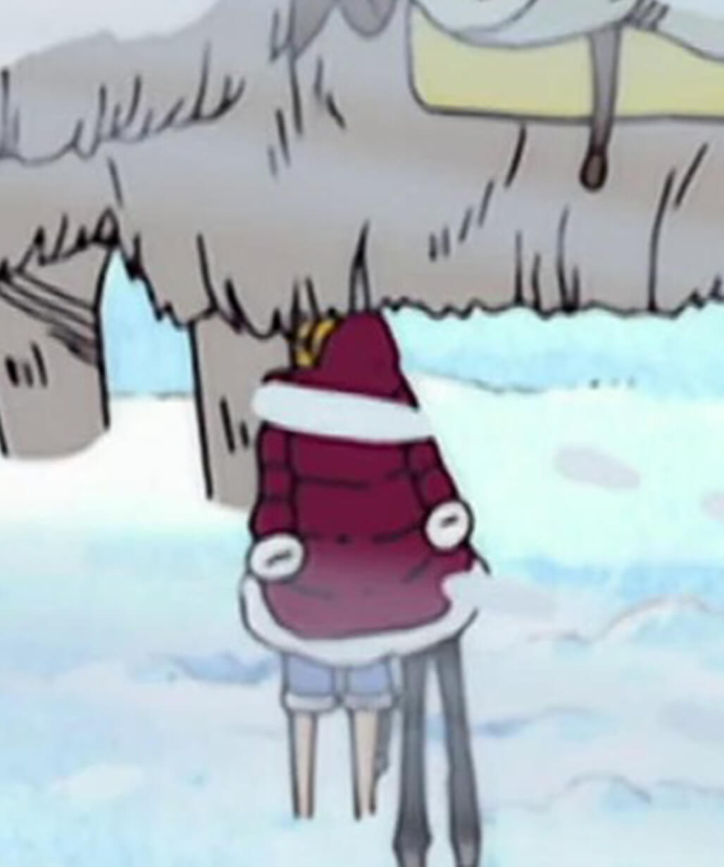 One Piece 1999 Monkey D. Luffy Maroon Puffer Jacket - USA Leather Factory