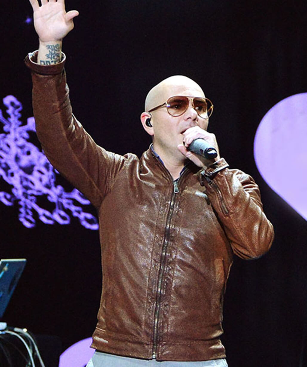 Pitbull Brown Leather Jacket - USA Leather Factory