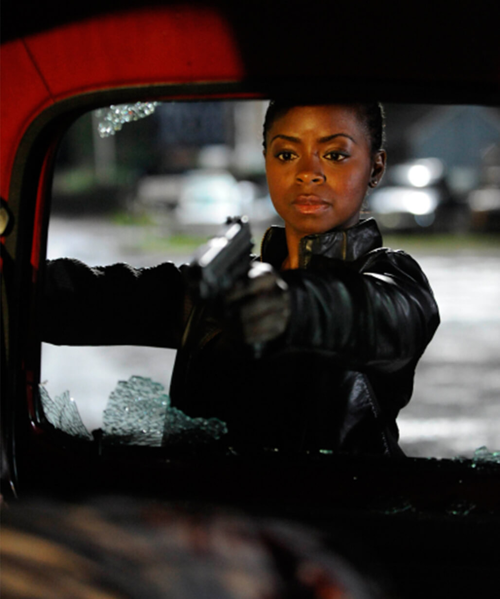 Rachel Brooks Justified Black Leather Jacket