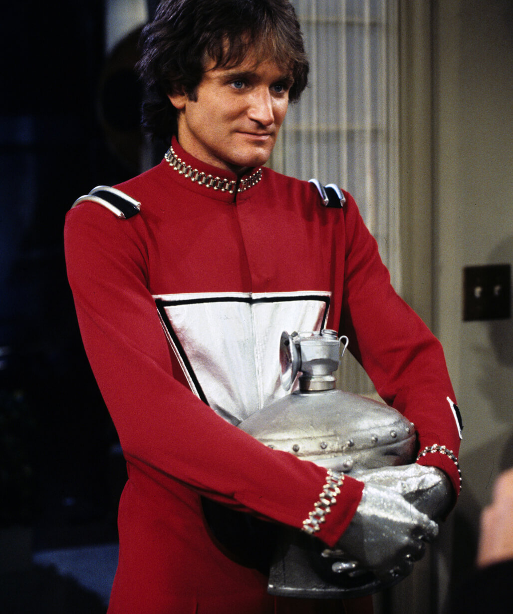 Robin Williams Mork & Mindy Red Jumpsuit - USA Leather Factory