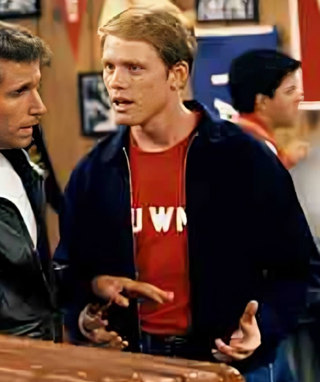 Ron Howard Happy Days 1974 Blue Cotton Jacket - USA Leather Factory