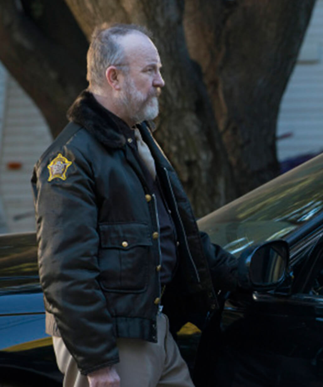 Sheriff Shelby Parlow Justified Black Leather Jacket