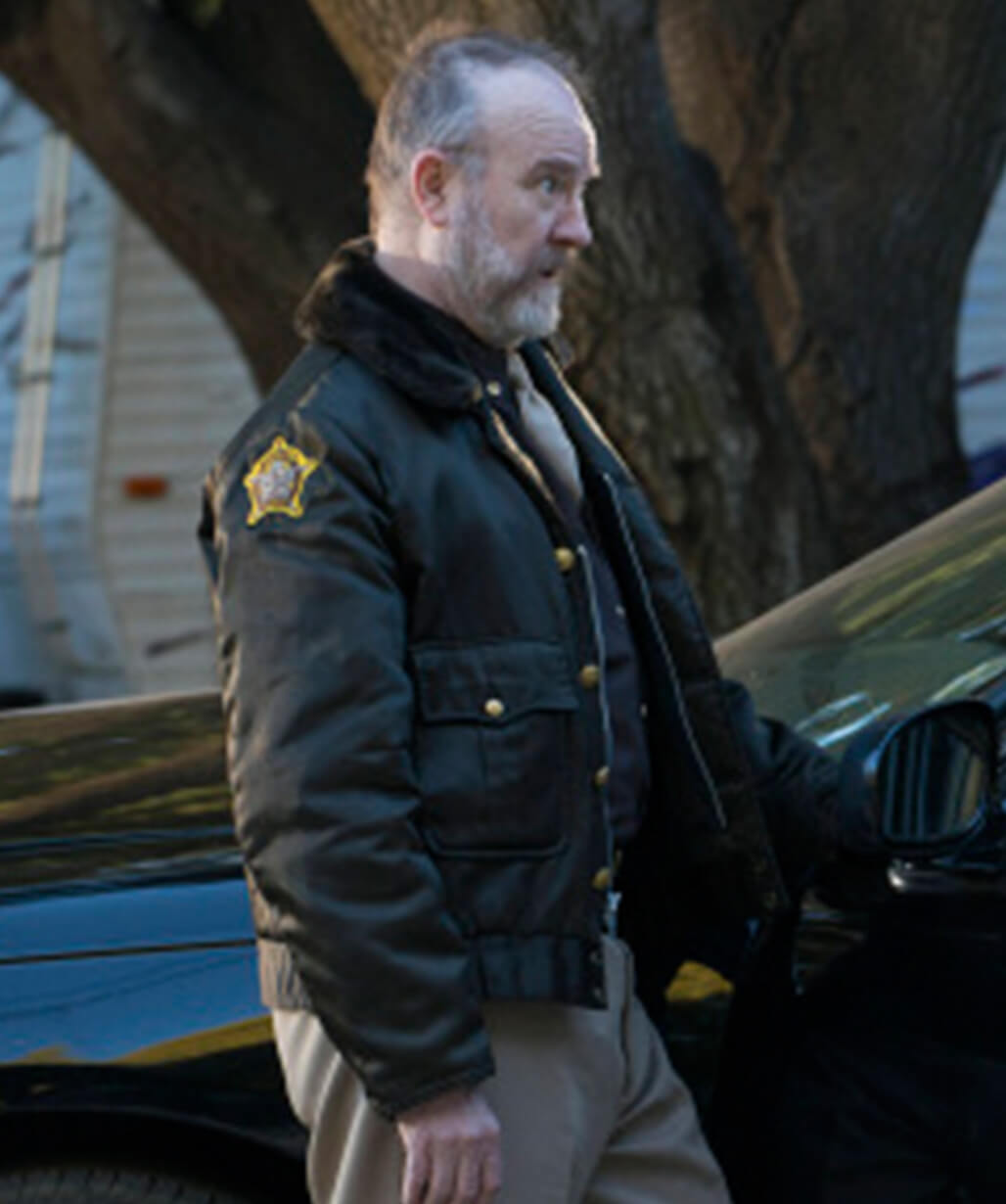 Sheriff Shelby Parlow Justified Black Leather Jacket