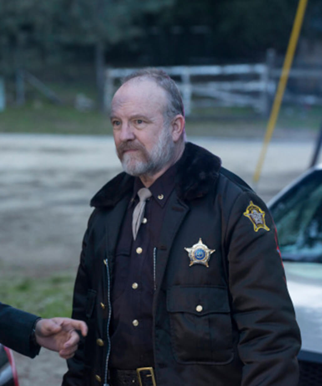 Sheriff Shelby Parlow Justified Black Leather Jacket