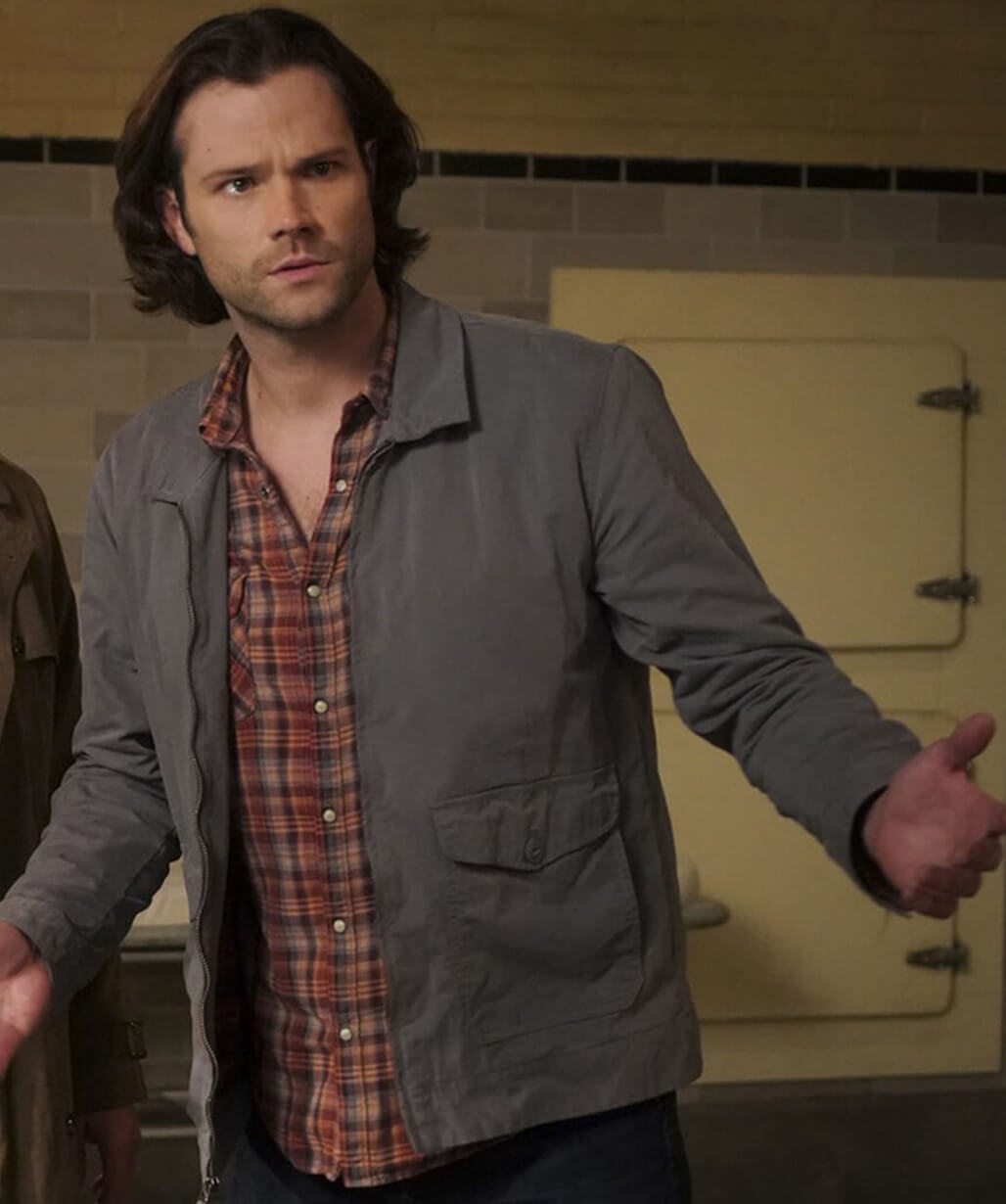 Supernatural Sam Winchester Grey Cotton Jacket