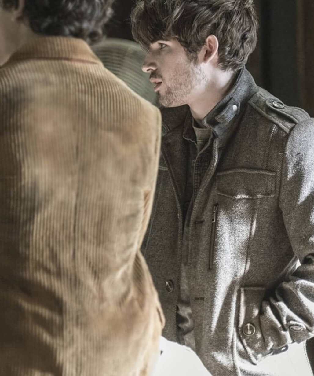 The Walking Dead World Beyond Percy Brown Wool Jacket
