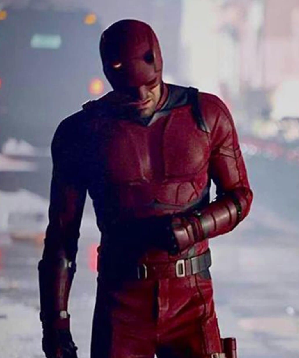 Matt Murdock Daredevil Born Again Red Costume Jacket