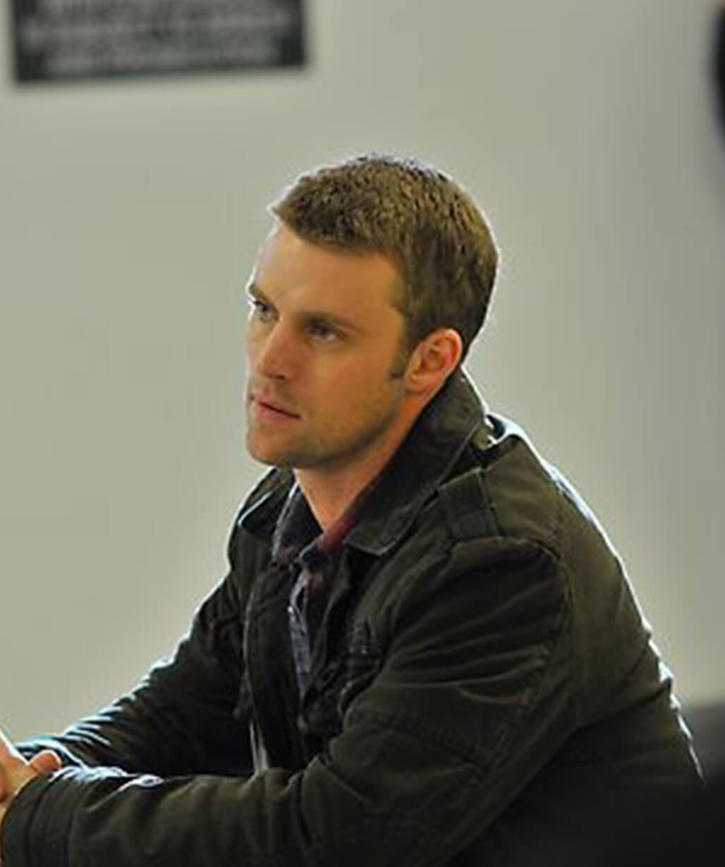 Matthew Casey Chicago Fire Black Jacket - USA Leather Factory