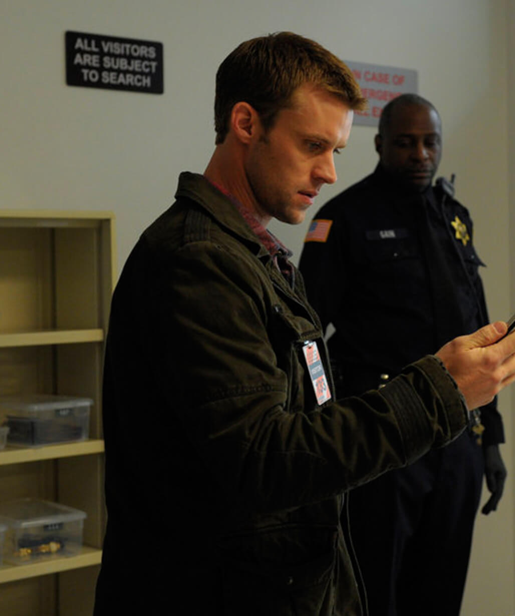 Matthew Casey Chicago Fire Black Jacket - USA Leather Factory