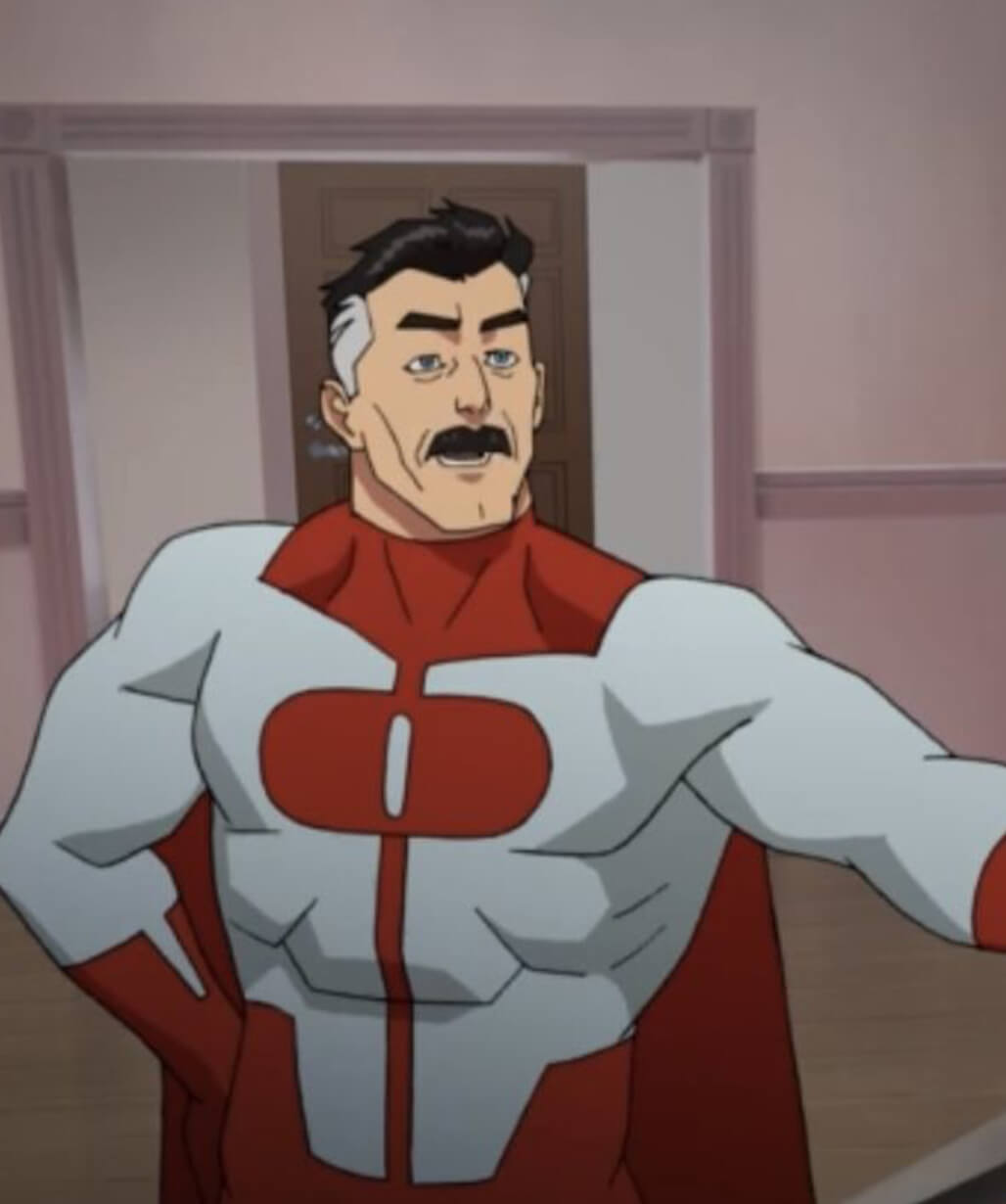 Omni Man Invincible Costume Jacket - USA Leather Factory