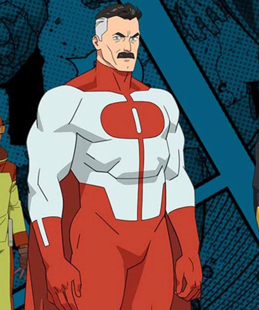 Omni Man Invincible Costume Jacket - USA Leather Factory