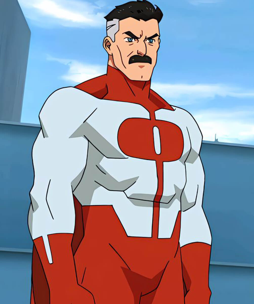 Omni Man Invincible Costume Jacket - USA Leather Factory