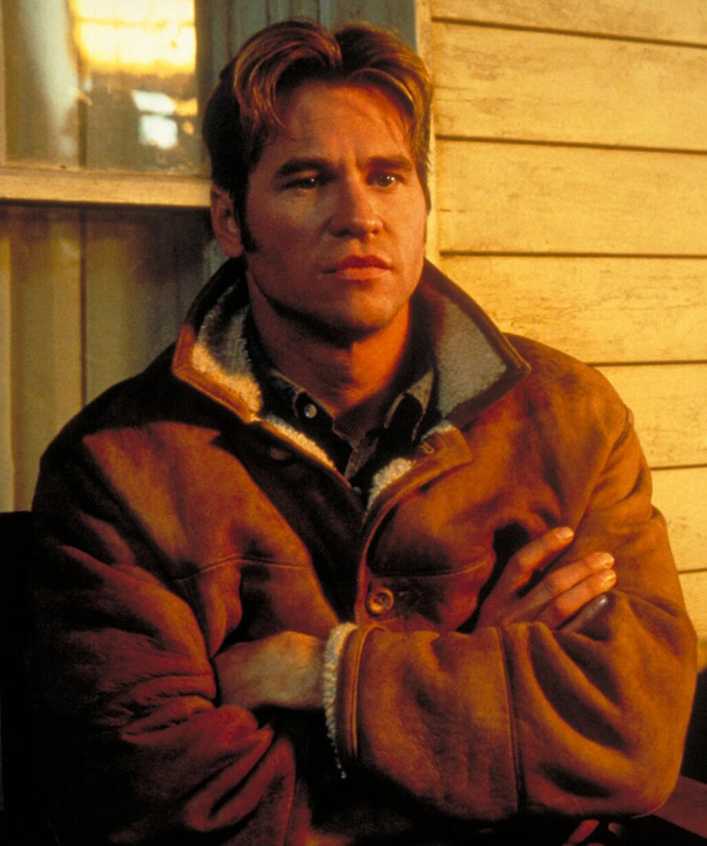 Val Kilmer At First Sight Brown Suede Jacket