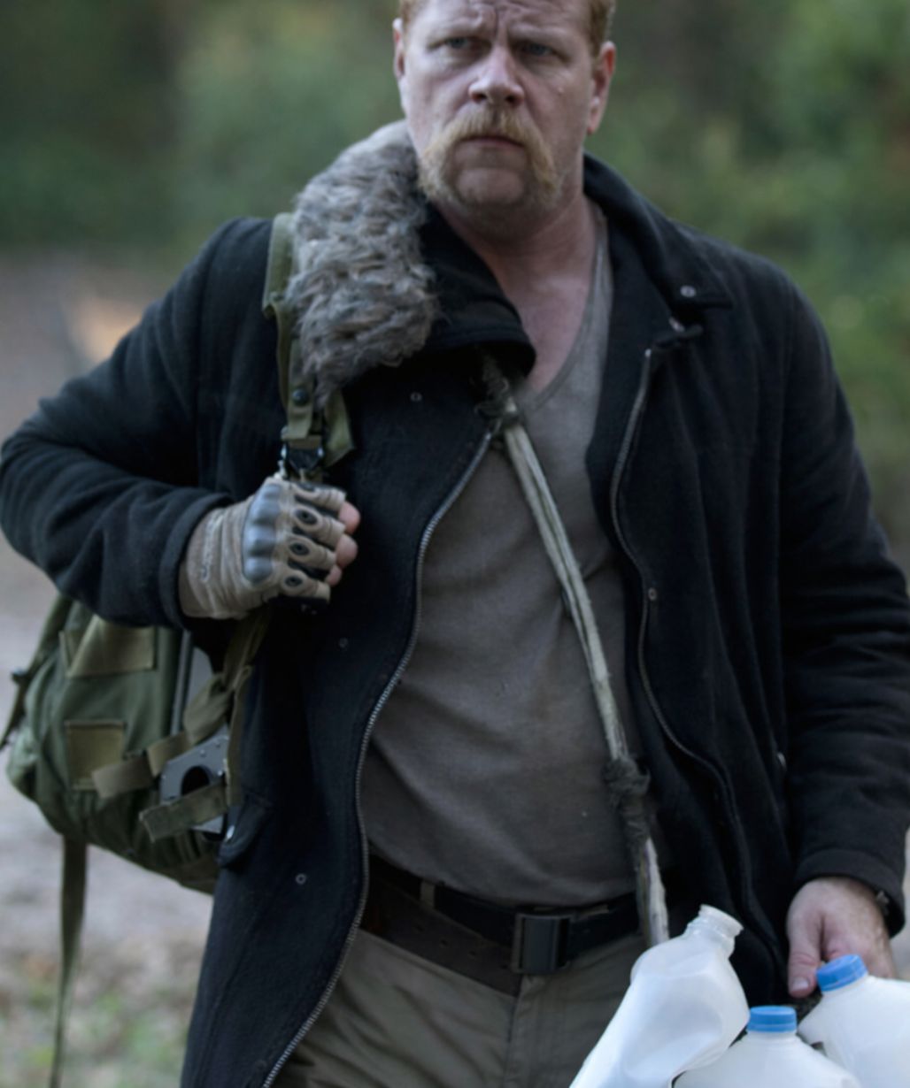 Abraham Ford The Walking Dead Black Wool Jacket