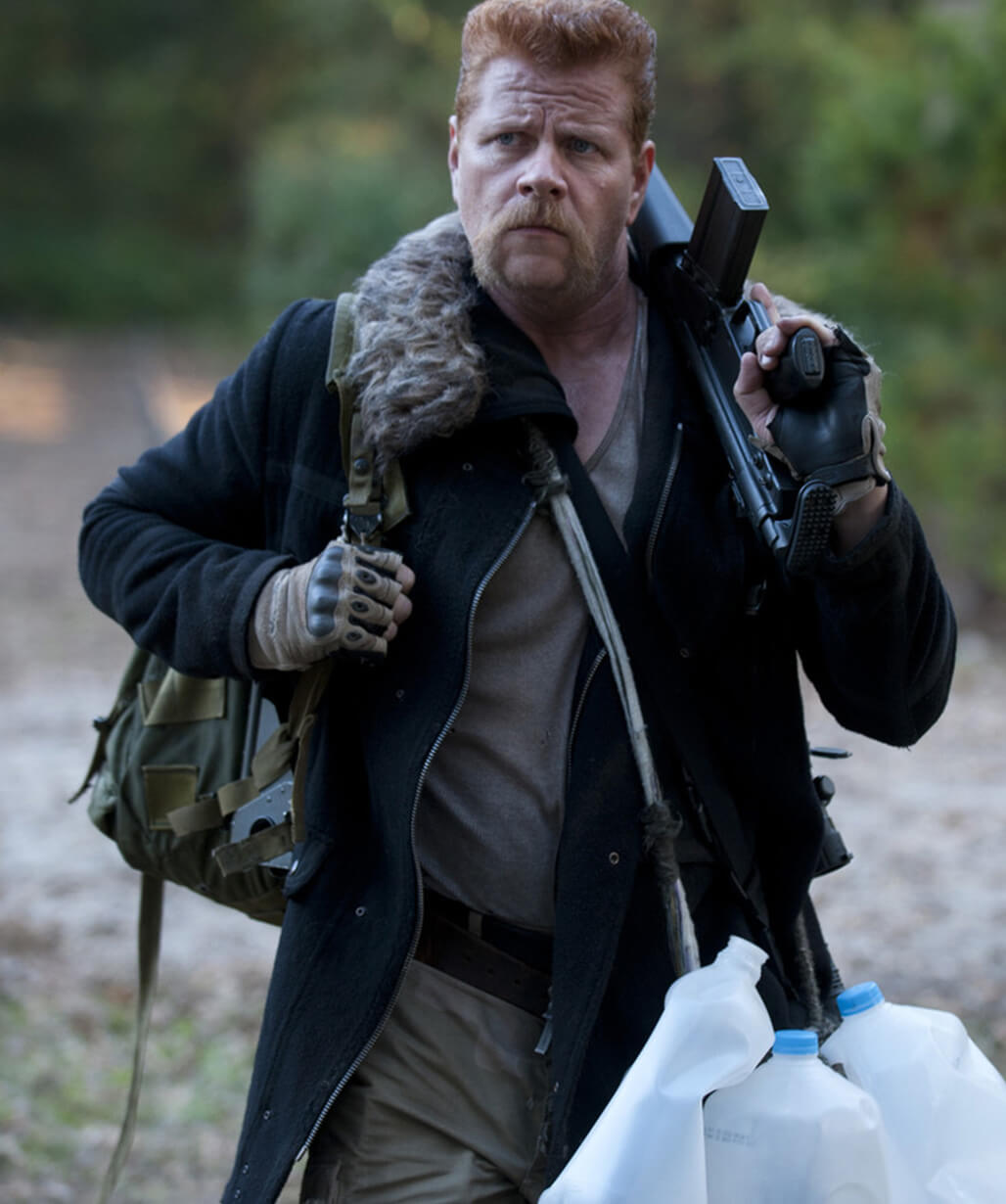 Abraham Ford The Walking Dead Black Wool Jacket