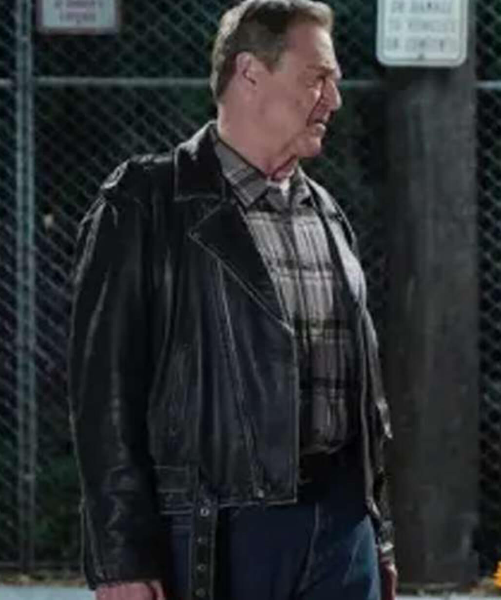 Dan Conner The Conners Black Leather Jacket