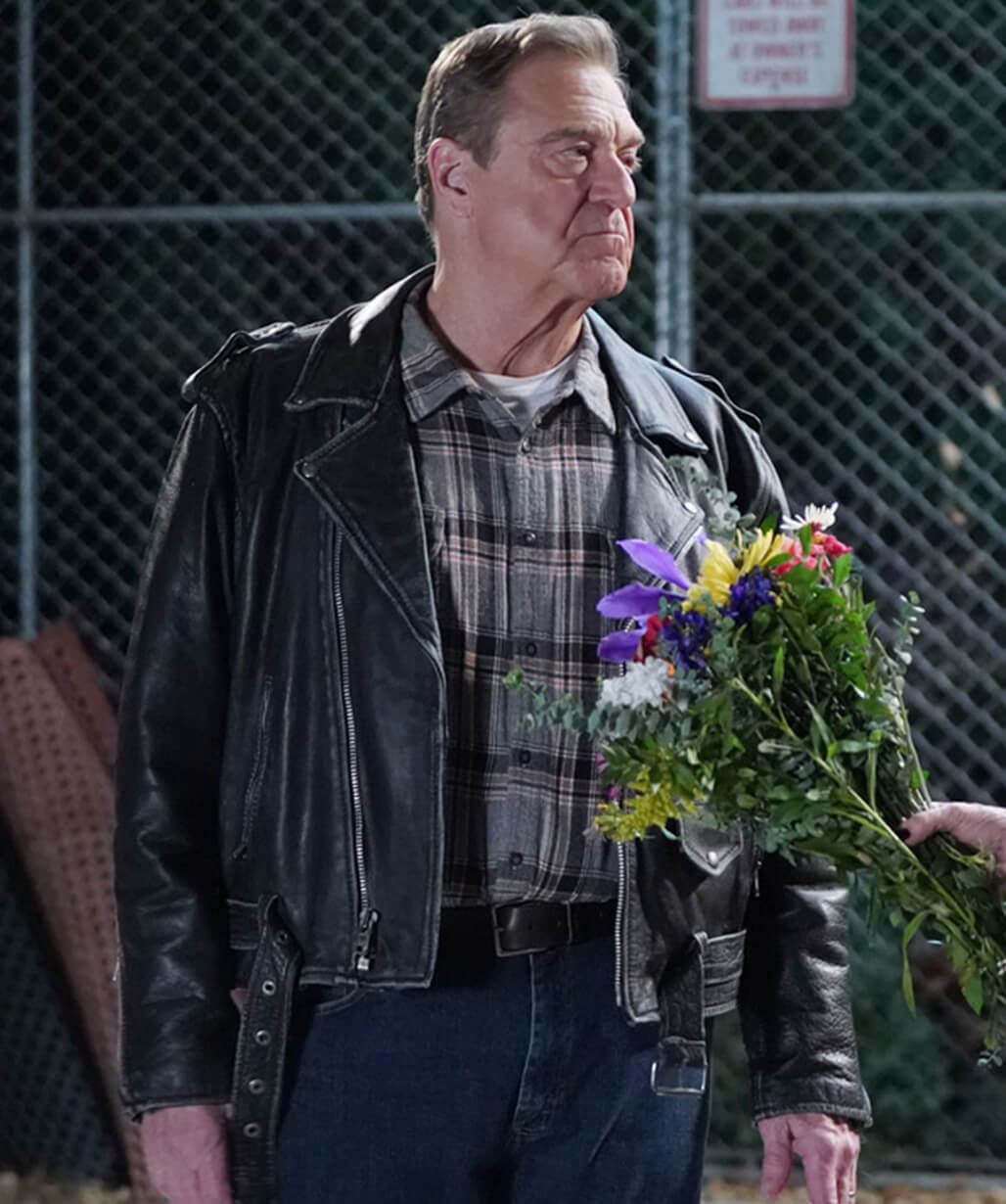 Dan Conner The Conners Black Leather Jacket