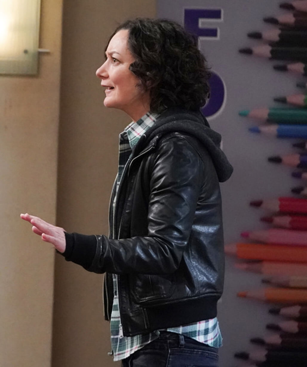 Darlene Conner The Conners Black Leather Jacket