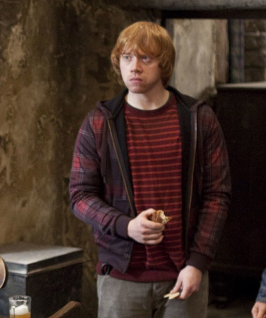 Rupert Grint Harry Potter and the Deathly Hallows Hooded Jacket - USA ...