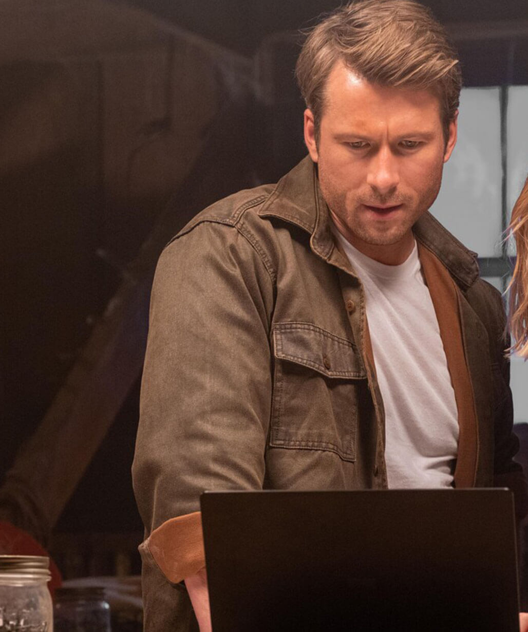 Tyler Owens Twisters Grey Cotton Jacket - USA Leather Factory