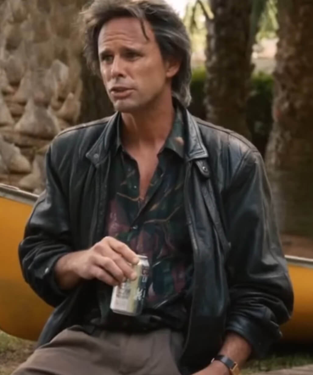 Baby Billy The Righteous Gemstones Black Leather Jacket