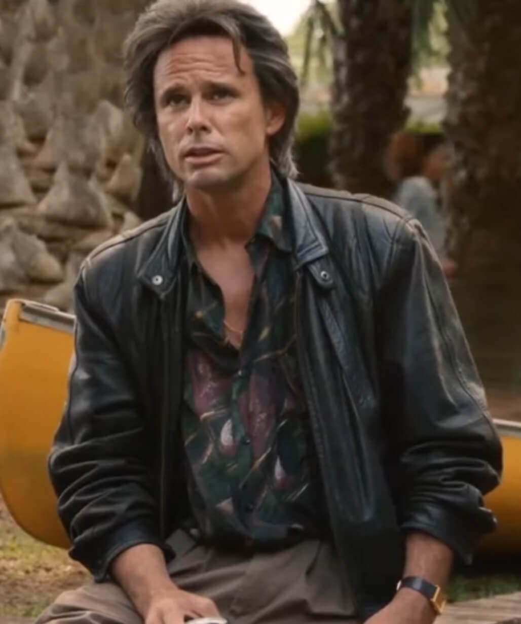 Baby Billy The Righteous Gemstones Black Leather Jacket