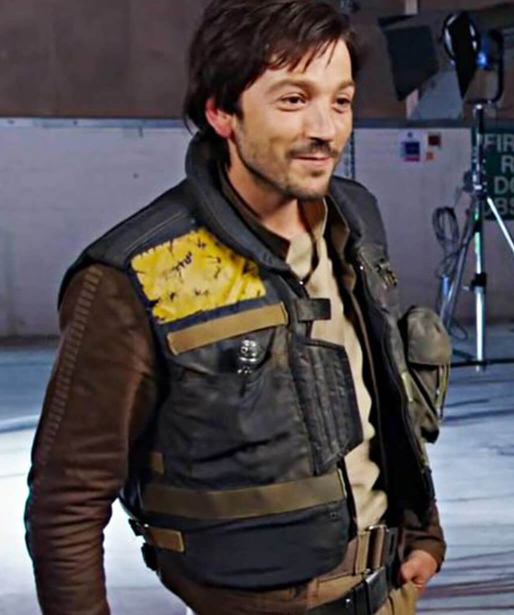 assian Andor Rogue One: A Star Wars Story Blue Vest