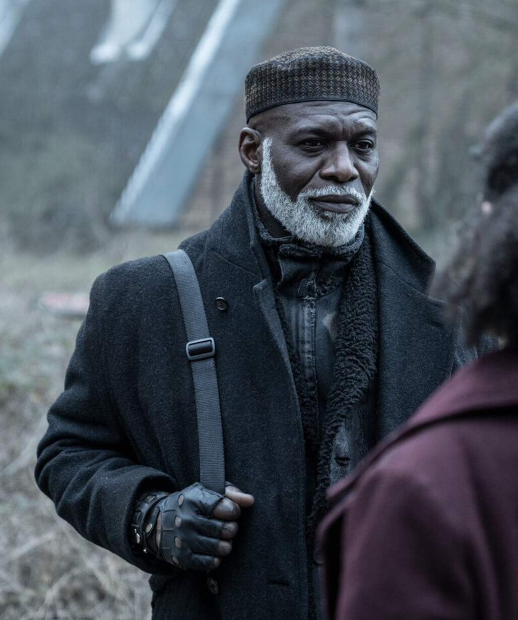 Fallou Boukar The Walking Dead Daryl Dixon S01 Black Coat