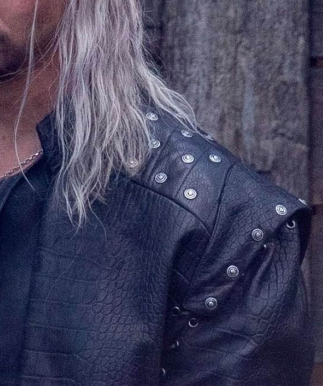 Geralt of Rivia The Witcher Season 4 Leather Coat