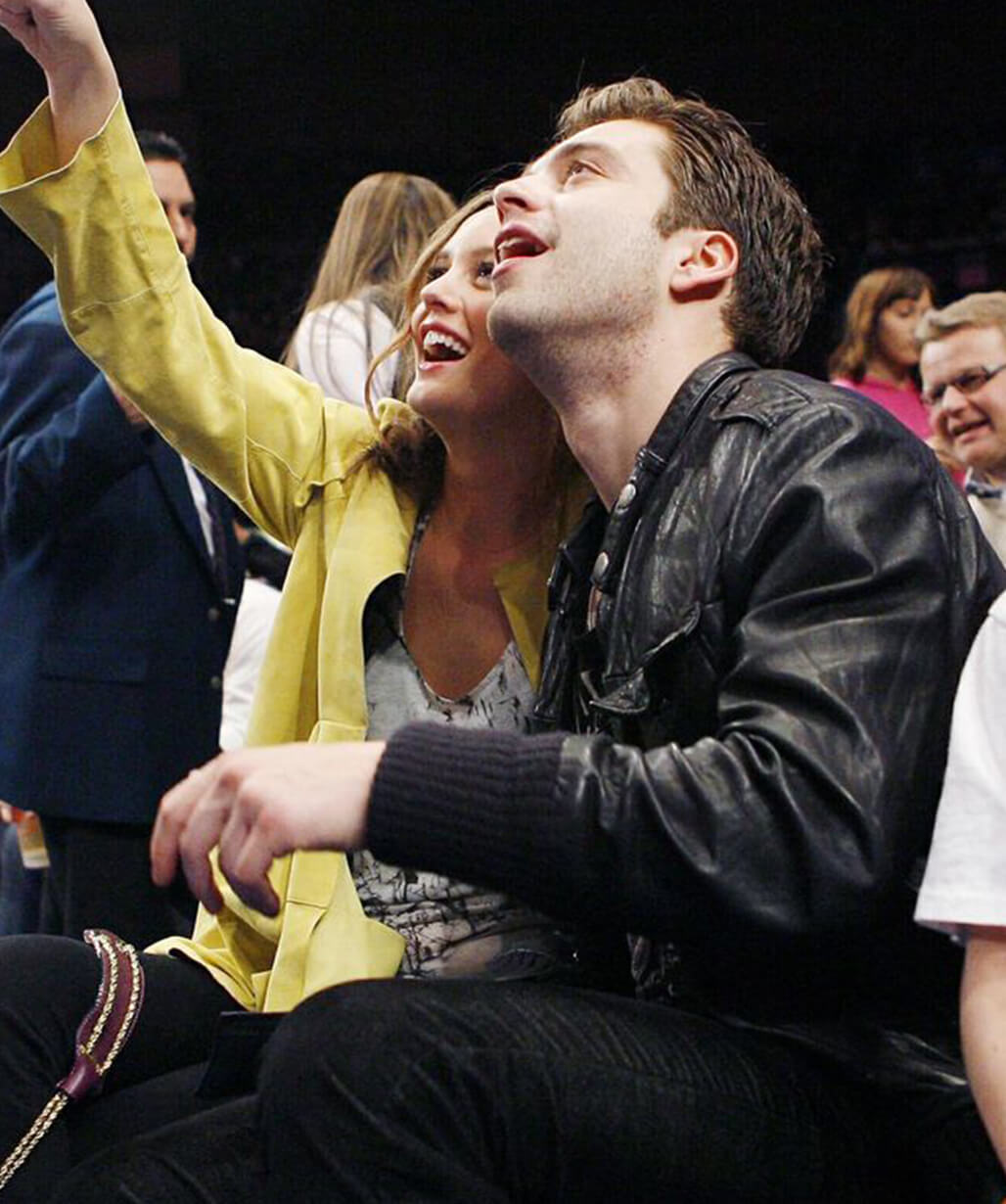 Sebastian Stan Gossip Girl Carter Baizen Leather Jacket
