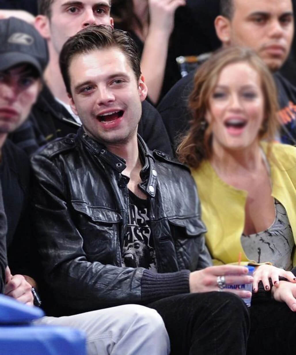 Sebastian Stan Gossip Girl Carter Baizen Leather Jacket