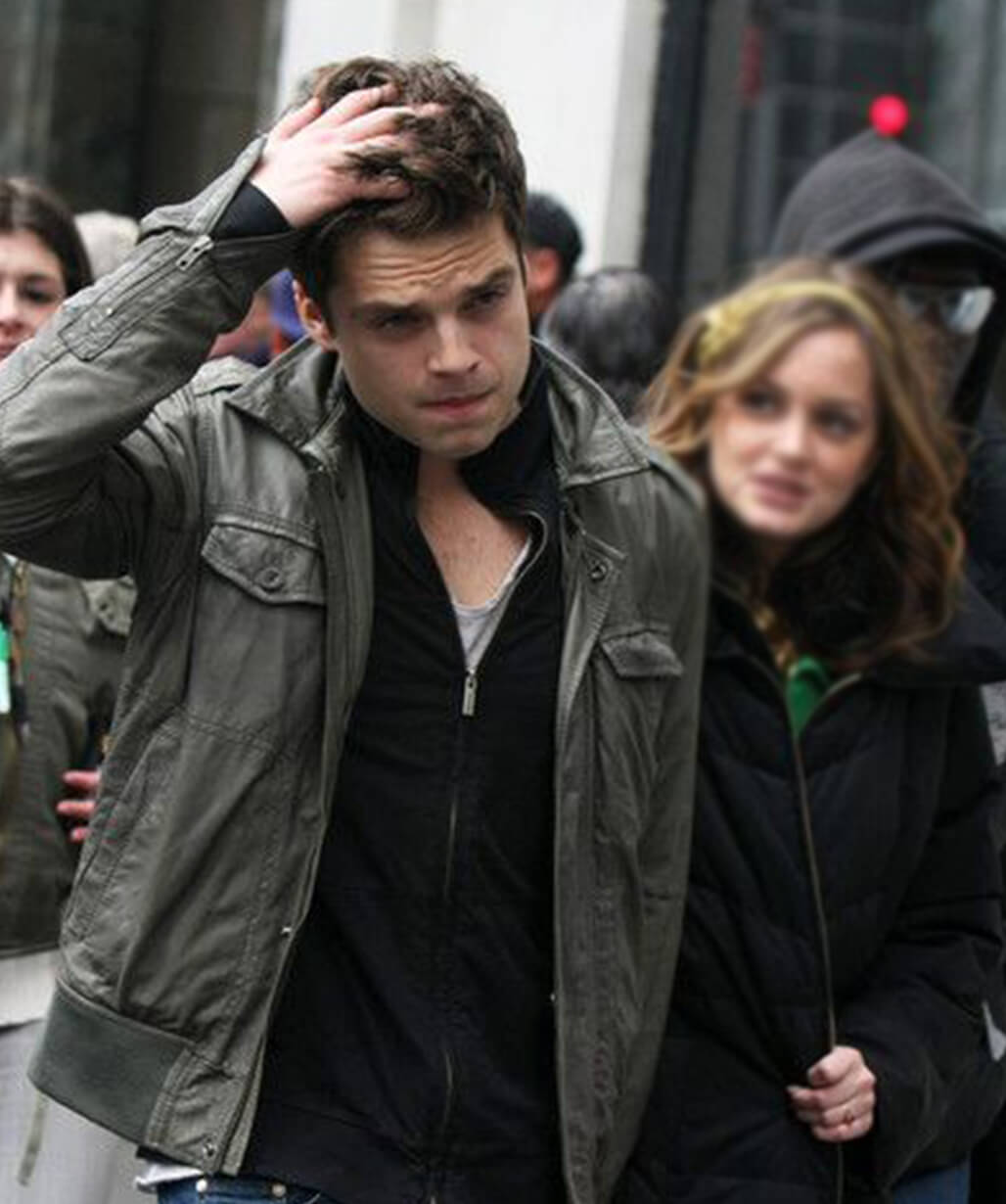 Sebastian Stan Gossip Girl Carter Baizen Leather Jacket - USA Leather ...