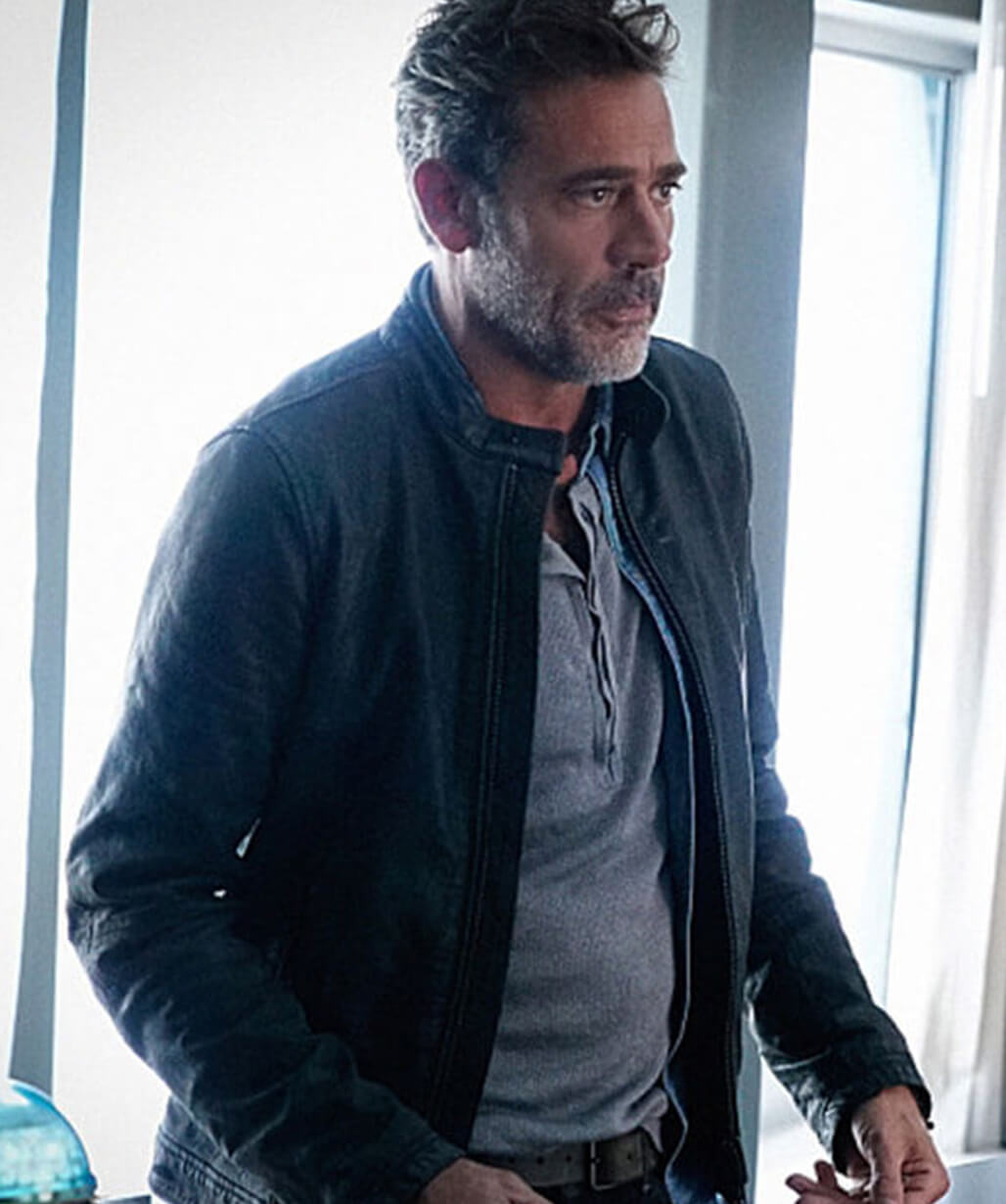 Jeffrey Dean Morgan Extant 2014 Jd Ritcher Leather Jacket