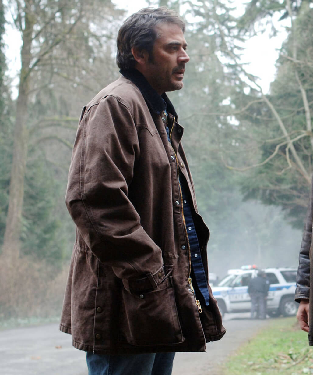 Jeffrey Dean Morgan Supernatural John Winchester Brown Jacket