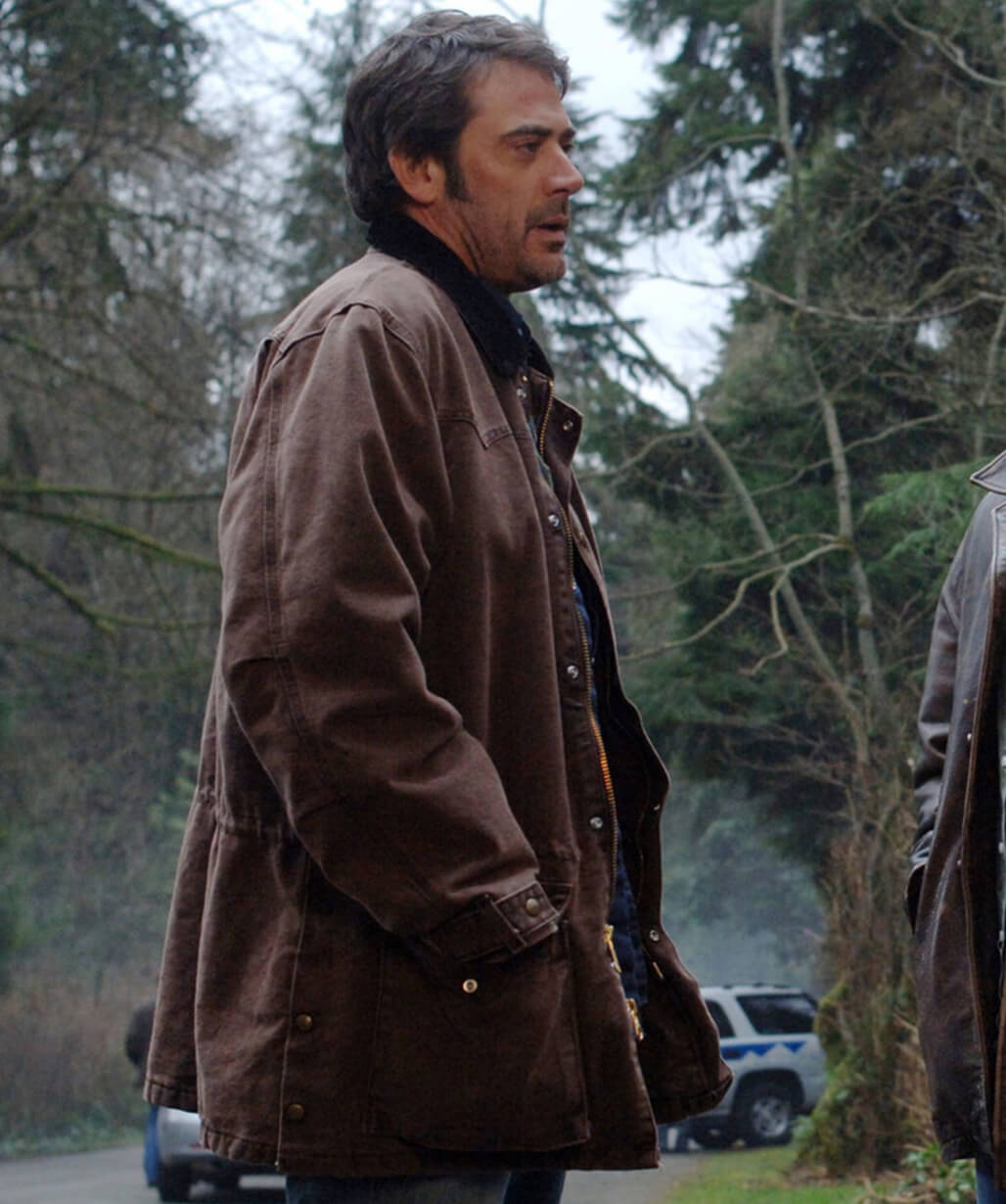 Jeffrey Dean Morgan Supernatural John Winchester Brown Jacket