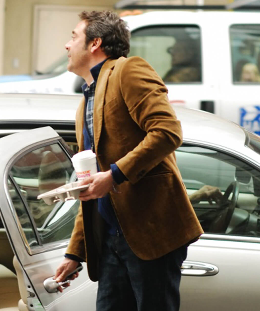 Jeffrey Dean Morgan The Accidental Husband 2008 Patrick Velvet Blazer ...