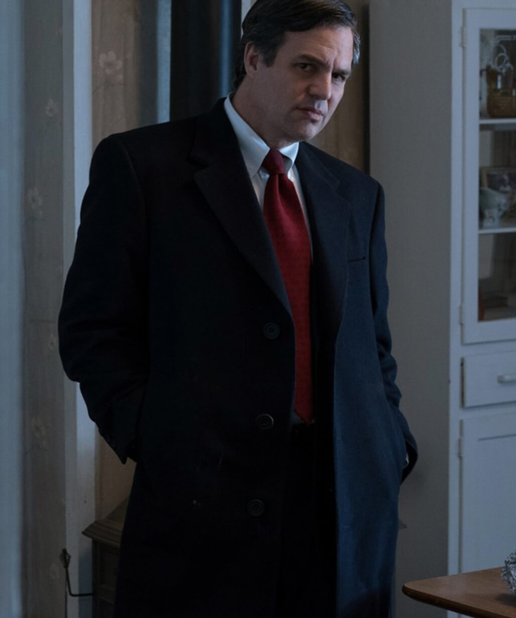 Mark Ruffalo Dark Waters Black Wool Coat